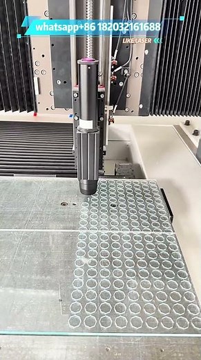 Glass cutting machinery for high borosilicate glass, laser cutting for watch glass