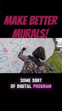 Dive Into the Doodle Grid Technique Behind The Scenes! #mural