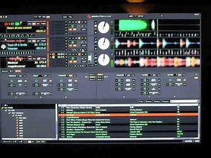 Serato Scratch Live 2.0.0 live demo - 3 decks with control-vinyl and DJ-FX