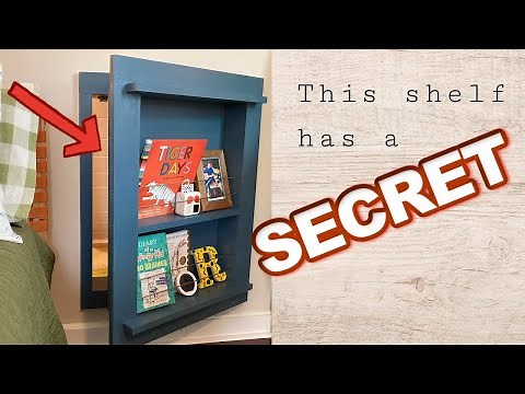 Hidden Door DIY | How I Built a Secret Door with Cabinet Hinges