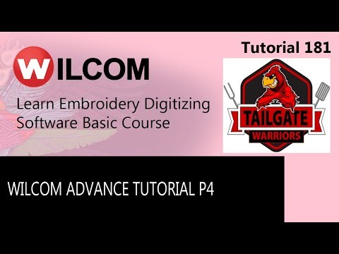 WILCOM ADVANCE TUTORIAL P4