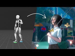 Anime from Mocap | Blender Timelapse