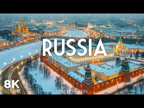 Winter in Russia 8k | Frozen Moscow, Majestic Siberia, Silent Taiga & Sparkling Lake Baikal