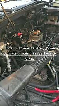 1995 c1500 5.7 tbi MAP sensor intermittent issue #daily #mechanic #chevy #obs #fyp #diy