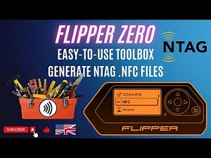 Flipper Zero: Generate NTAG .nfc Files with Peter’s Toolbox