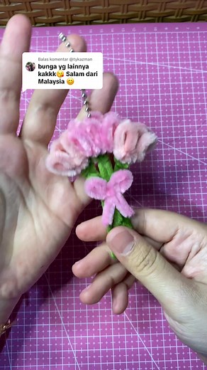 Tutorial Ganci Kawat Bulu Bouquet Bunga 💐