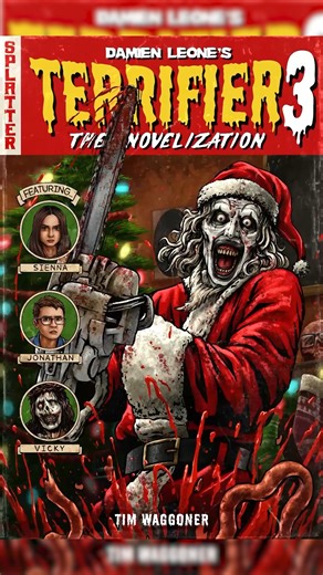 Terrifier 3 on Instagram: "Give it up for Jorge Iracheta (@iracheta_horrors) who worked with us on the novelization of TERRIFIER 3! Support human art and go get your copy now!"