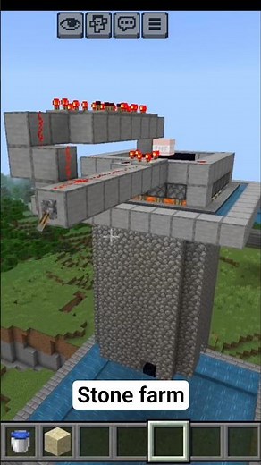 Minecraft Easy Stone Farm | Simple Stone Generator Tutorial