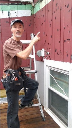 Easy DIY Scaffold #diyhomeimprovement #diyhomerenovation #diyhomerepair