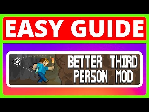 How To Download And Install Better Third Person For Minecraft Java | Better Third Person Mod