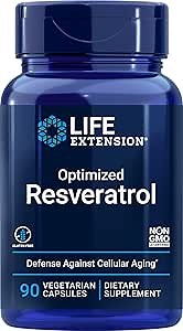 Life Extension Optimized Resveratrol, 90 Vegetarian Capsules