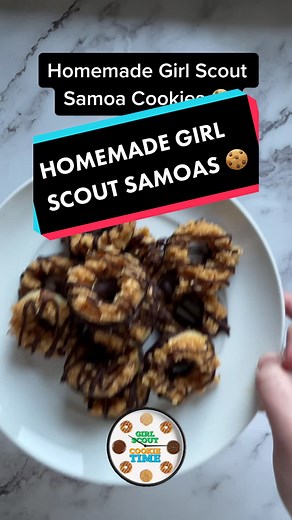 Homemade Girl Scout Samoa Cookies Recipe
