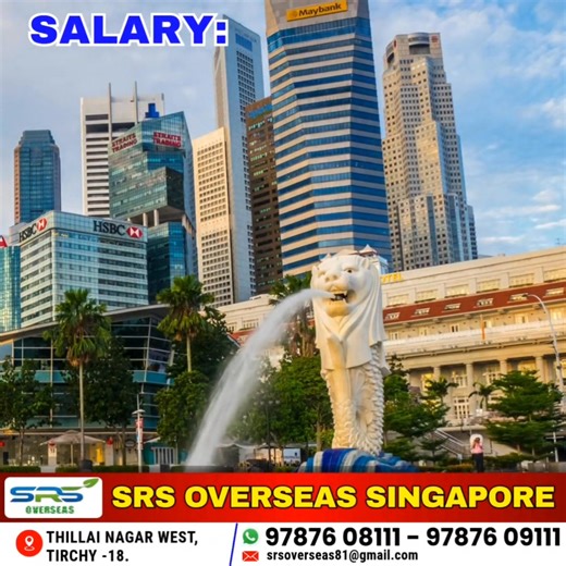 Greeting from SRS OVERSEAS SINGAPORE E PASS 1. Resume/CV 2. Education Certificate 3. Experience Certificates 4. Passport copy first and last page 5. Passport size Photo All documents send by single file WITH PDF format. 🌟 Apply Now and Take the Step towards Your FUTURE and Dream Career with Us! Join our Groups to get Updates of Job opening 🔗https://whatsapp.com/channel/0029Vaz5zCZG8l5HtCfNXa33 🔗 https://chat.whatsapp.com/Jpt55VJN7oLKz4hhZaevZJ 🔗 https://www.facebook.com/profile.php?id=615540