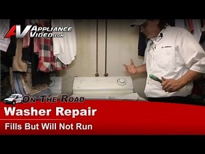 Maytag Washer Repair - Fills but Will Not Run - Timer