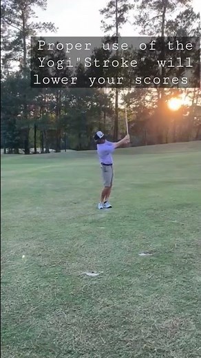 Count Yogi "stroke" golf swing demonstration