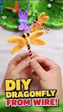 Easy Wire Dragonfly DIY – Cute & Creative!