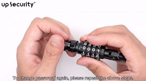 Combination Lock Outdoor Heavy Duty Carabiner, Large Carabiner Locking Clip D Ring Hook with Retractable Cable, Travel Lock for Motorcycle Helmet, Bike, Scooter, Backpack, Bag Anti Theft