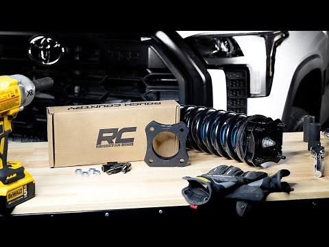How To Install Front Leveling Kit - 2022 Toyota Tundra 3rd Gen | Rough Country 1.75" (Easy DIY)