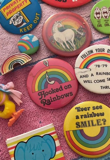 Explore My Vintage Button Collection from the 70s