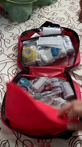 EMERGENCY FIRST AID KIT🩹⛑️ | LINK HERE: https://vt.tiktok.com/ZSyvqLsFs/ #highlightseveryone #emergencykit #Emergencyfirstaidkit #MustHave #firstaidkit | Life with Lucas