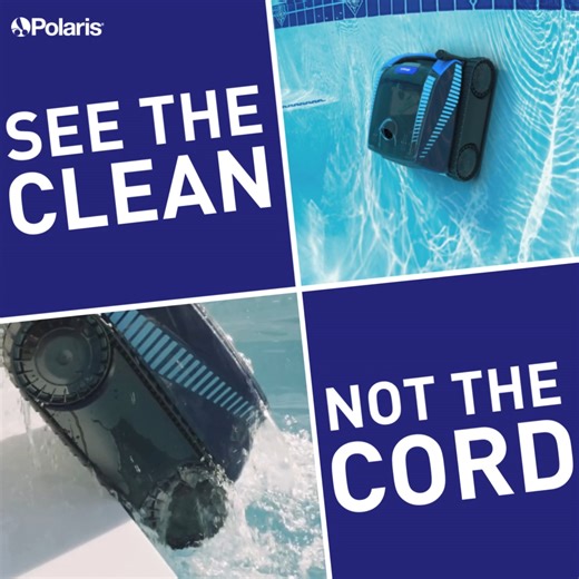 Enjoy the FREEDOM of premium cordless pool cleaning this summer 😊✨ There are few things better than a clean and cord-free pool. Save $50 on the Polaris FREEDOM Robotic Pool Cleaner when you shop a local Polaris Days sale near you: https://brnw.ch/21wKp54 | Polaris Pool