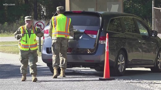 State Guard helps distribute food in Columbia amid SNAP shutdown