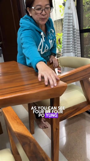 40K views · 332 reactions | 6seater Live Edge Dining Set, Chess Table Set and Console Tables delivered today at Bacoor, Cavite. 癩蝹 | Hardwood Furniture Hub | Facebook