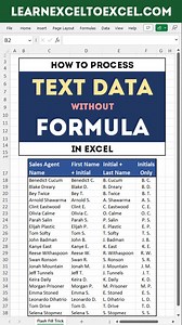 Excel Pro Trick: Extract Initials from Names in Excel using Flash Fill Shortcut: No Formula Approach #office #exceltutorials #exceltips #learnexcel #Excel #office365 #exceltricks #office365 #exceltraining #spreadsheet #excel365 #excelformula #exceltipsandtricks #officetips #tutorial #guide | Learn Excel to excel