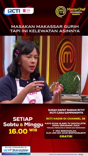 Cara Mudah Menyaksikan MasterChef Indonesia di RCTI