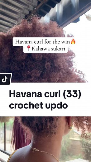 Havana Curl Crochet Updo Tutorial | Curly Crochet Hairstyles
