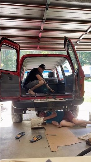 Installing a drawer system & fridge slide in the back of my son’s 80 series Landcruiser. #4x4life