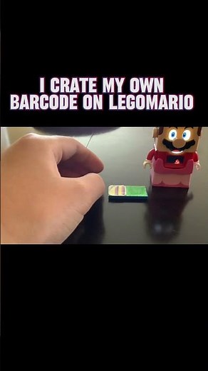 I crated a LegoMario barcode