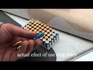 non-lethal 9mm luger plastic bullet and blank acoustic ammunition preview / test