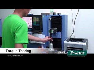 Pro'sKit Adjustable Torque Wrench & Screwdriver