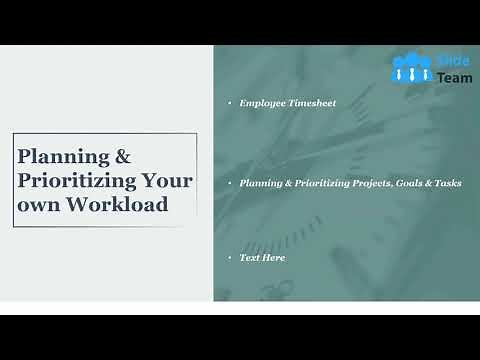 Time Management Powerpoint Presentation Slides