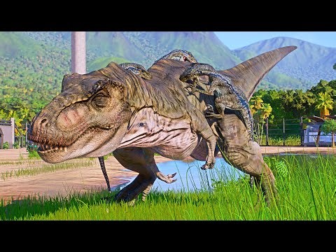 Velociraptor's EPIC HUNT! | T-Rex & Acrocanthosaurus Animation Showcase 🦖