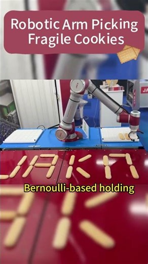 JAKA Robot Placing Cookies | Precision Food Handling Automation #shorts