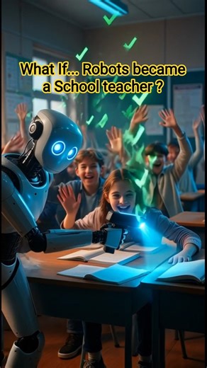 What If Robots Became School Teachers? | Future of Education Explained. #shorts #ai