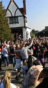 654K views · 8.6K reactions | Fans of The Prodigy raving outside the church of Keith Flint's funeral. | Mixmag | Facebook