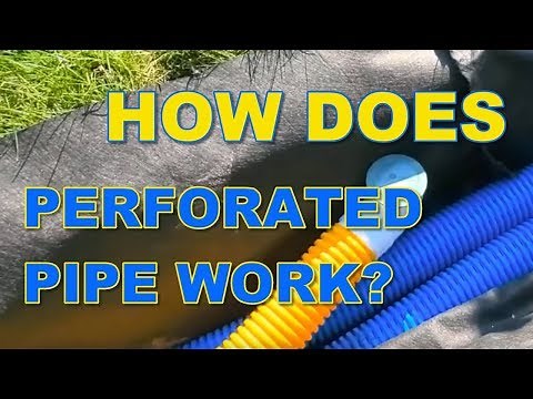 How Does Perforated Drainage Pipe Work?
