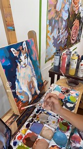 In this video you can see a (sped up!) example of how I teach the Fresh Paint members to paint: using a reference image, then outlines, then a value study with washes, to all the delicious, loose layers of paint. Always leaving some pops of undercolor, obviously, for sparkle! . If you're interested in joining Fresh Paint - aka one of the most supportive and kind places on the internet! - You can click the link in my bio to join the waitlist. . #onlinepaintingclass #create #createdaily #painter #