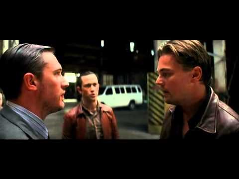 Inception 2010 Saito gets shot and Cobb blames Arthur.