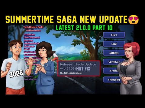 FINALLY😍 SUMMERTIME TECH UPDATE WIP 6705 RELEASE / SUMMERTIME SAGA NEW UPDATE 2026 APK IS HERE