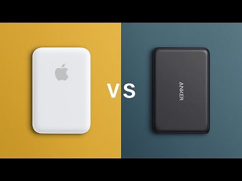Apple Magsafe Battery Pack vs Anker Magnetic Wireless 5K