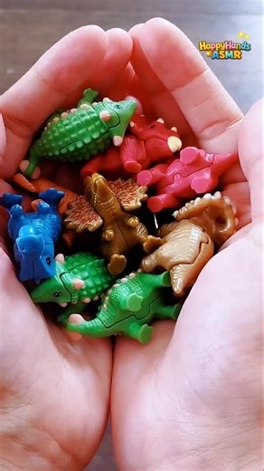 🏠 Open the Tiny House – Dino Lunch 🦖 ‪@HappyHands_ASMR‬