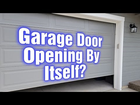Why Is Your Garage Door Is Opening By Itself?