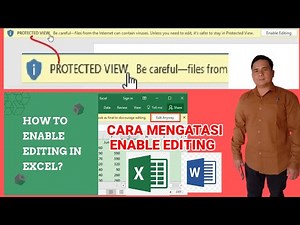How to remove enable editing in Word and Excel