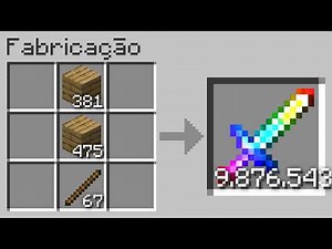 Everything you craft is random in Minecraft.
