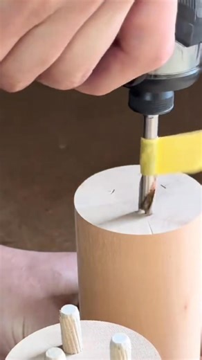 97 reactions | Quick Tip for Perfectly Joining Thick Round Rods #woodworking #DIY #asmr #tip #wood | Linwood Sanders | Facebook