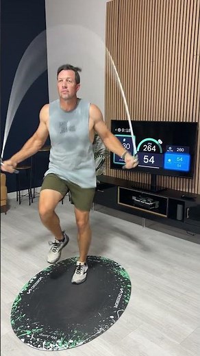 How many jumps can you do in 30 seconds | 1/2LB rope